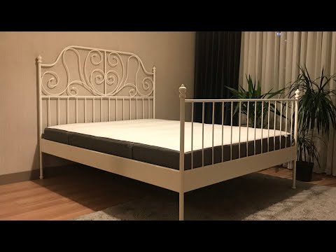 Koskoca Yatağı Tek Başıma Kurdum | Ikea Leirvik yatak montajı | Misafir Odası | Tercih Ettiğim Yatak