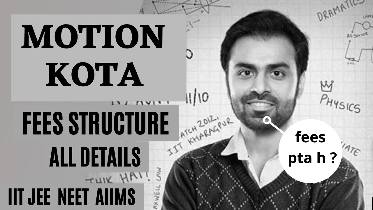 Motion Kota Fee Structure and Scholarship Exam | NV Sir and Jeetu ...