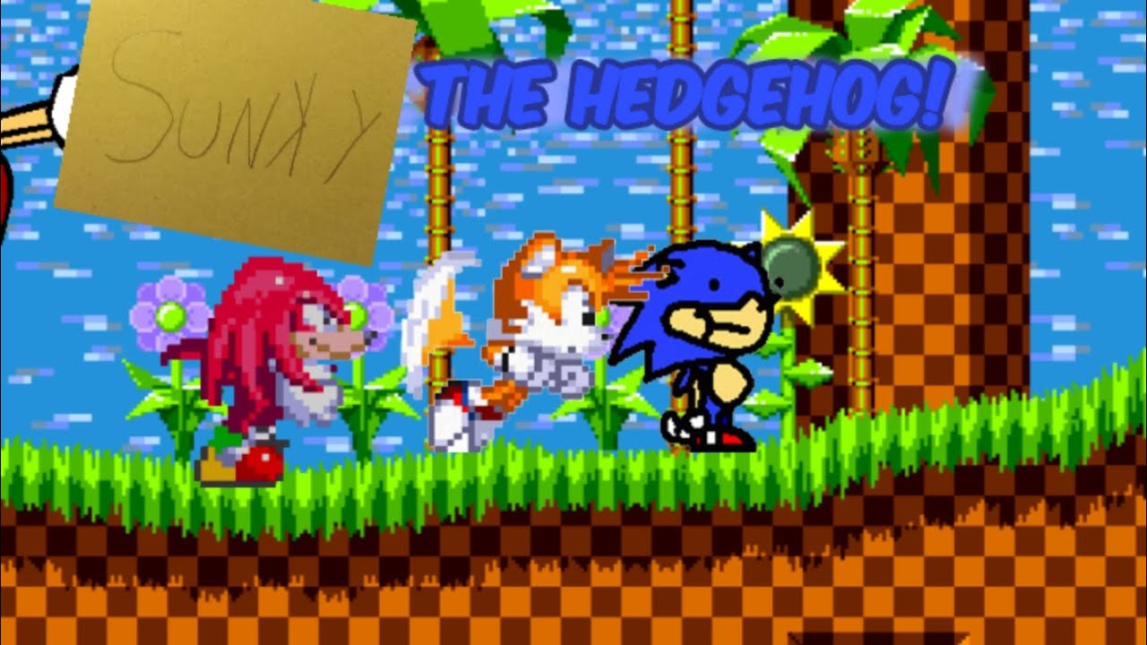 Sunky the hedgehog|Sprite Animation[None of the sprites backrounds ...