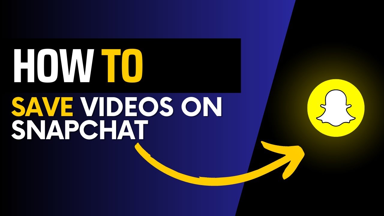 How to save videos on snapchat (Quick & Easy) - YouTube