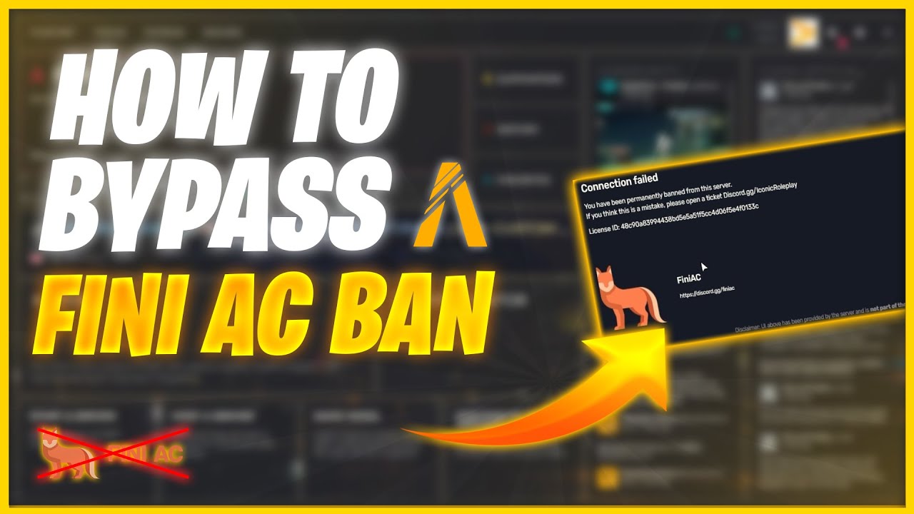 How To Bypass Fini AC Ban IN FiveM | All Servers Unban - YouTube