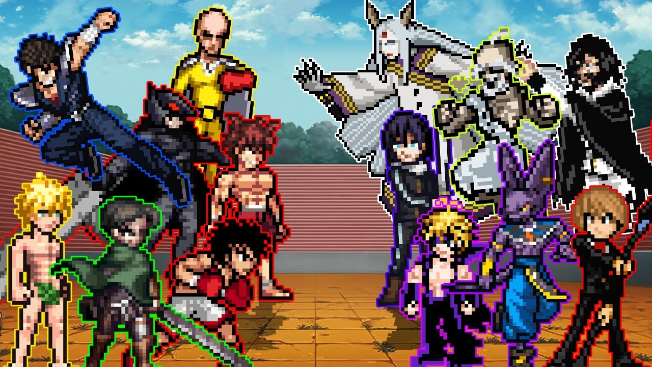 Anime Humans VS Anime Gods - YouTube