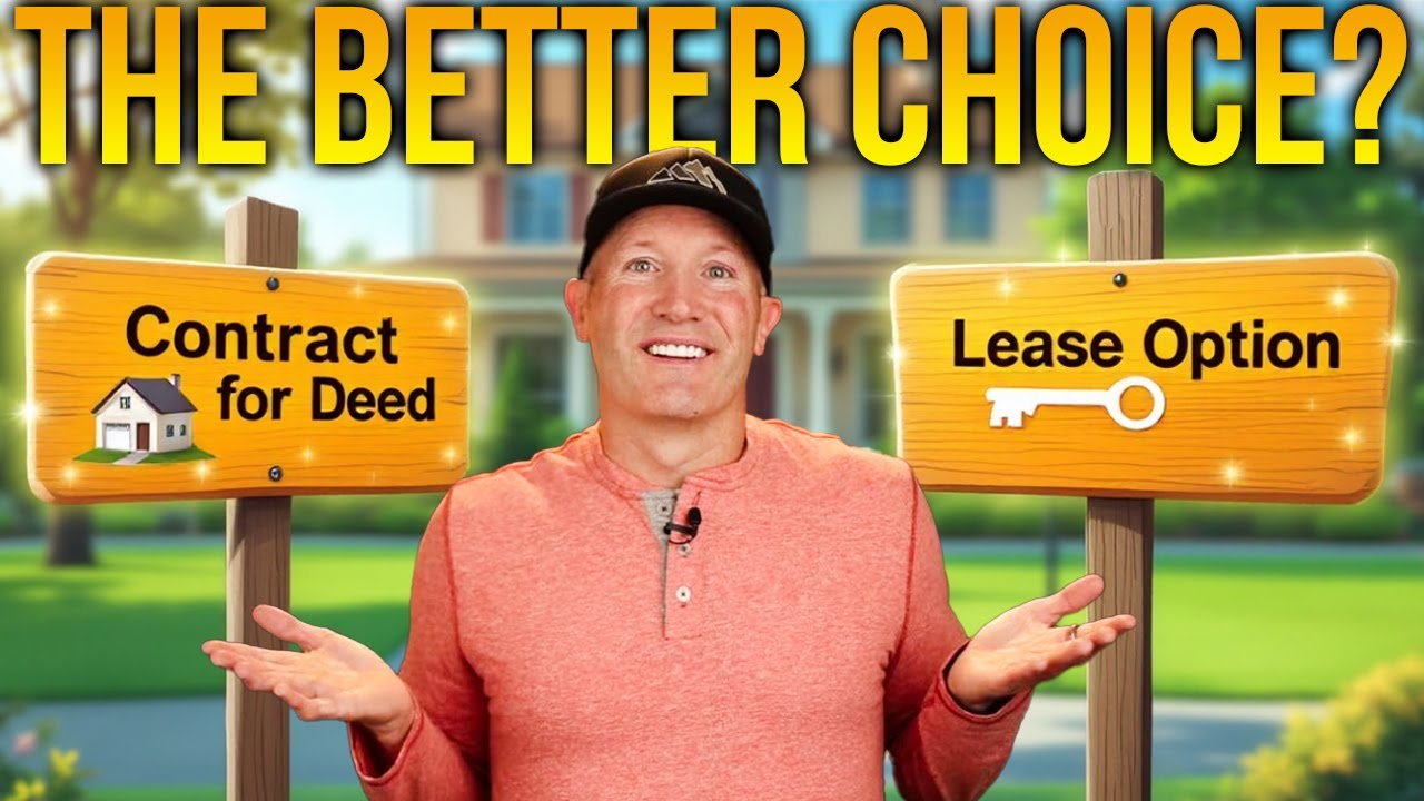 Contract For Deed vs Lease Option - YouTube