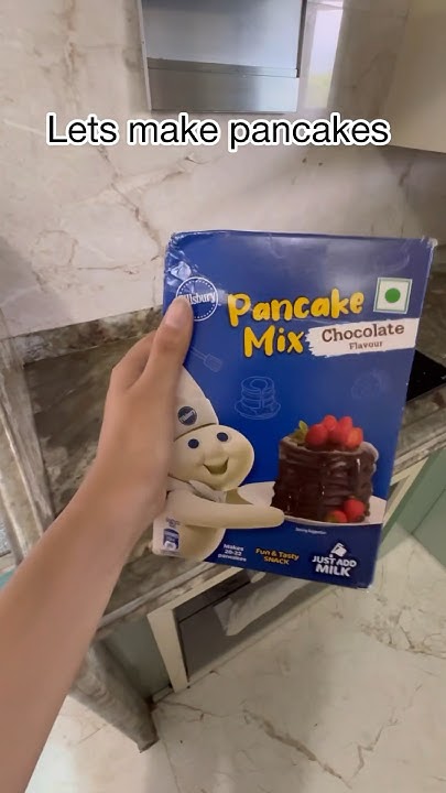 Lets make pancakes 🥞👩🏻‍🍳🥰 #shorts #ytshorts #pancake #pancakerecipe # ...