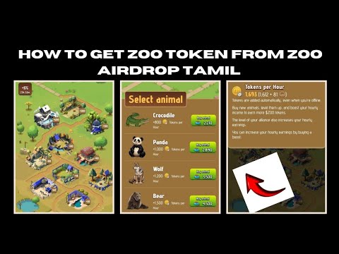 ZOO AIRDROP TAMIL NEW UPDATE HOW TO GET ZOO TOKEN FROM ZOO AIRDROP X ...