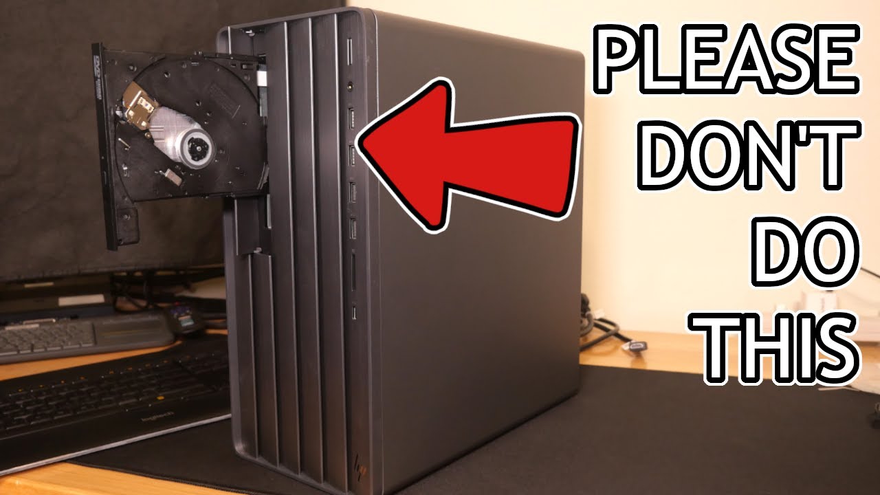 HP Envy Optical Drive Installation - YouTube