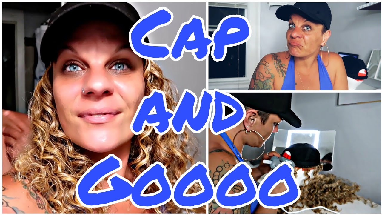How to | Easiest CAP WIG | DIY Cap wig - YouTube