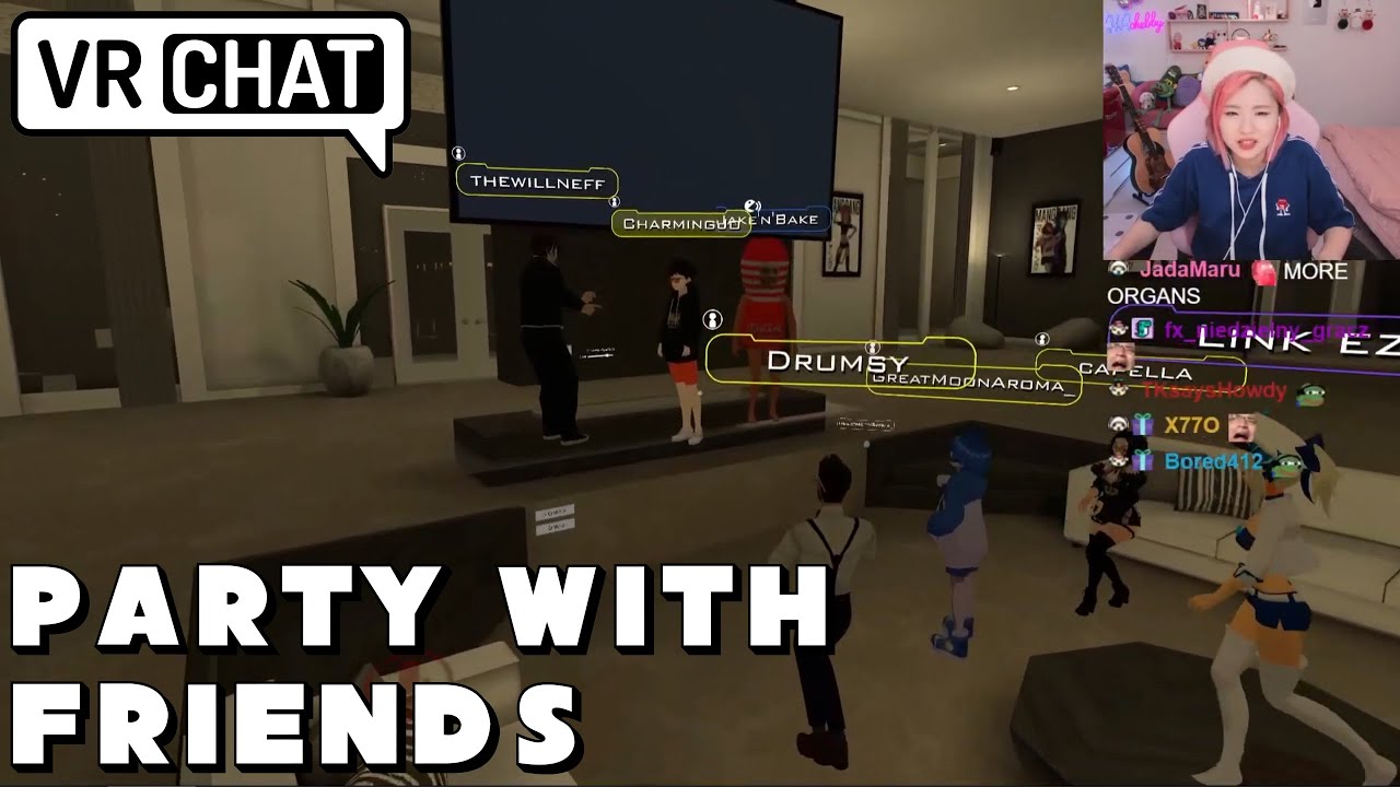 [Nov 30th, '20] VR Chat with friends - PC stream - YouTube