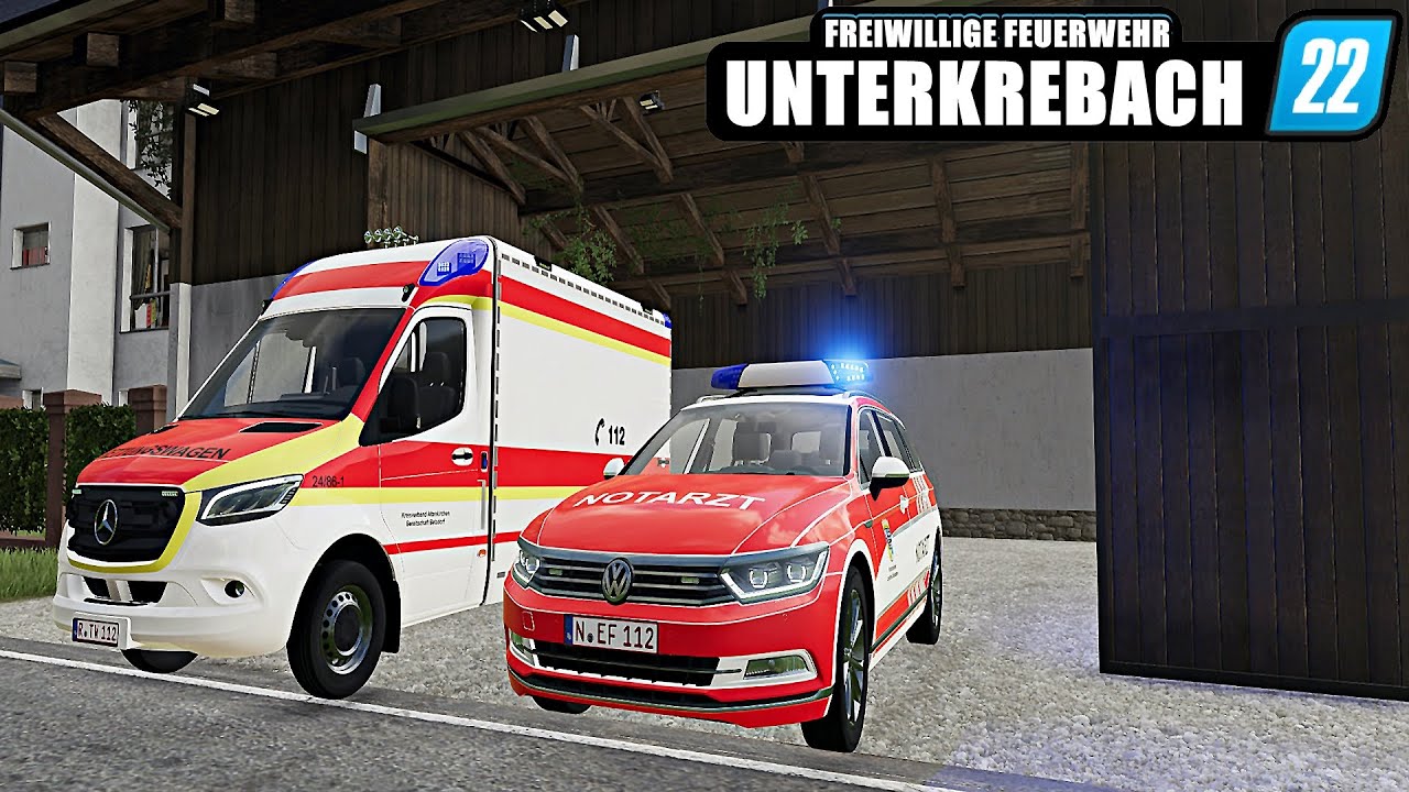 LS22 - Notfallrettung: Die neue Rettungswache - YouTube