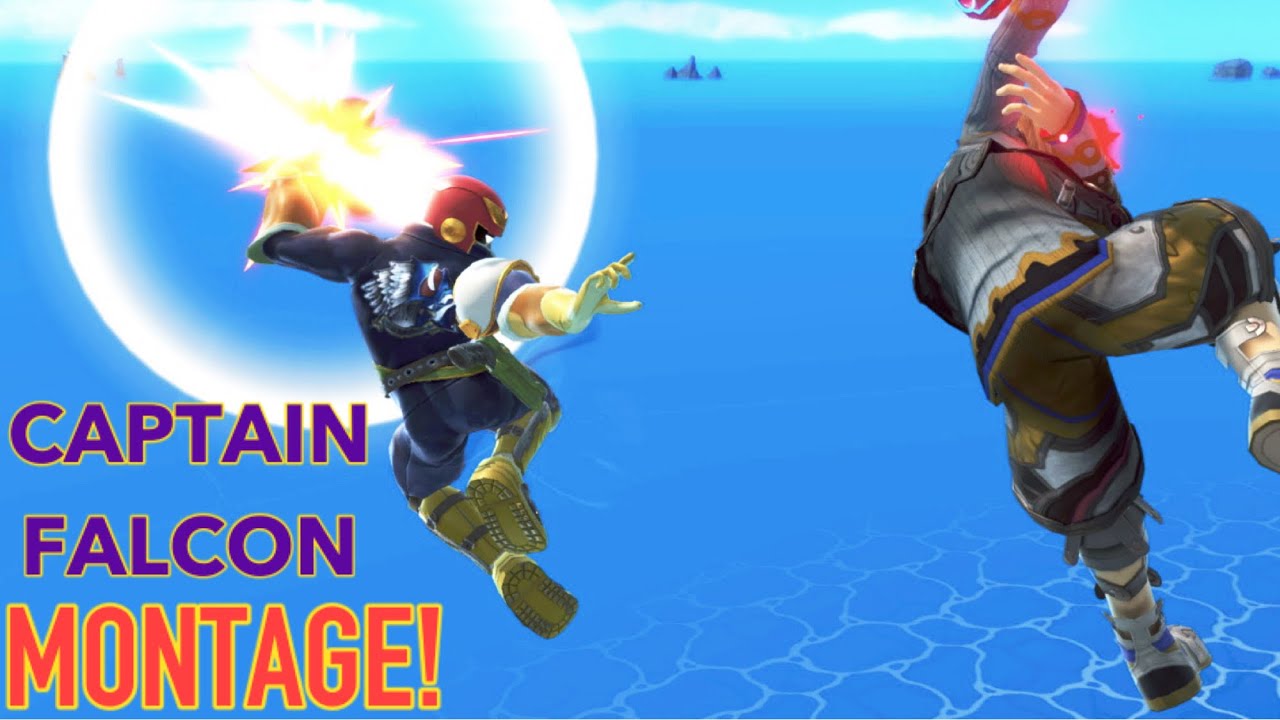 Captain Falcon Montage! A Tribute To The High Speed Racer Of Super ...