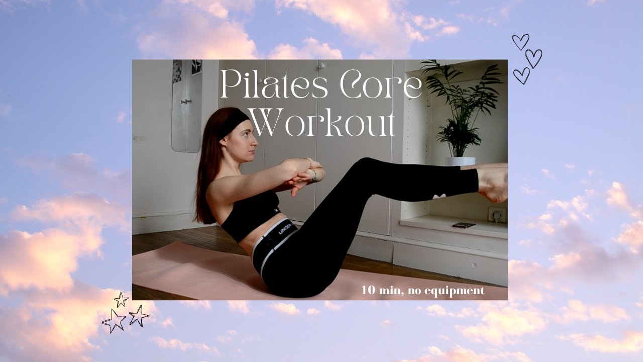 10 MIN Pilates Abs Workout - YouTube