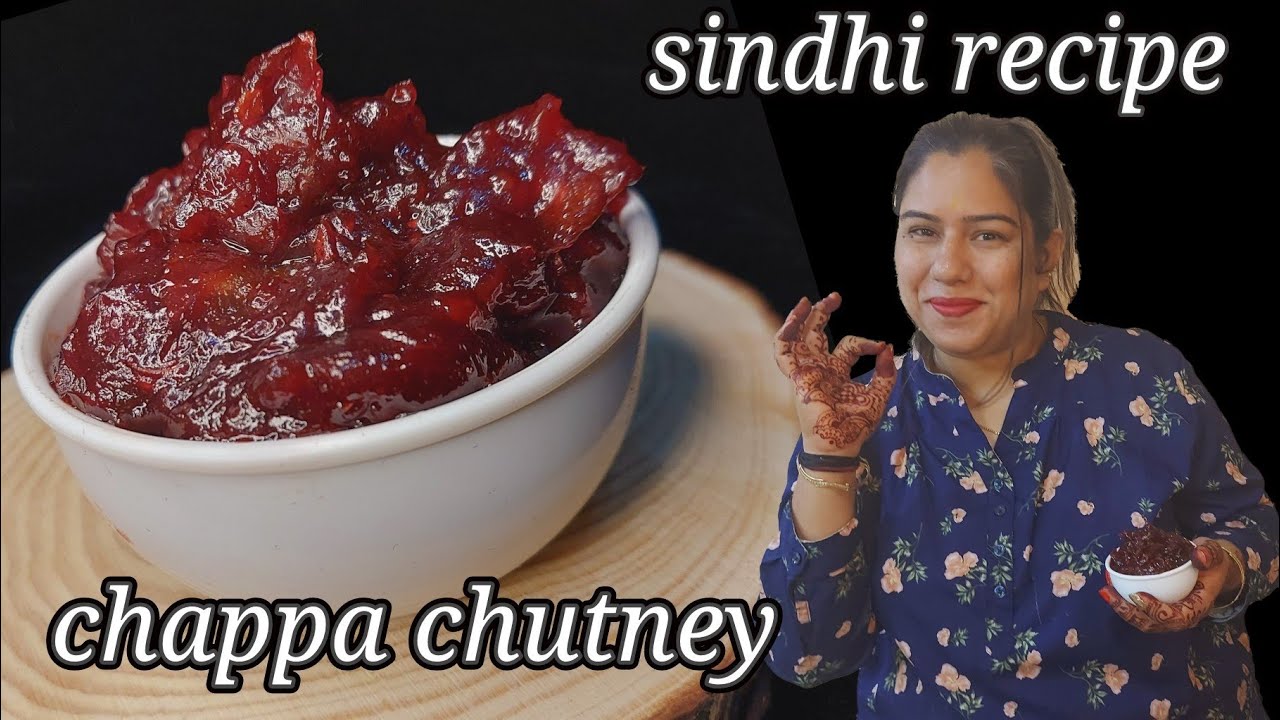 sindhi chappa chutney - YouTube
