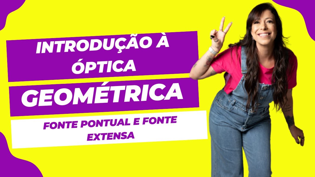 INTRODUÇÃO À ÓPTICA GEOMÉTRICA - FONTE PONTUAL E FONTE EXTENSA - YouTube