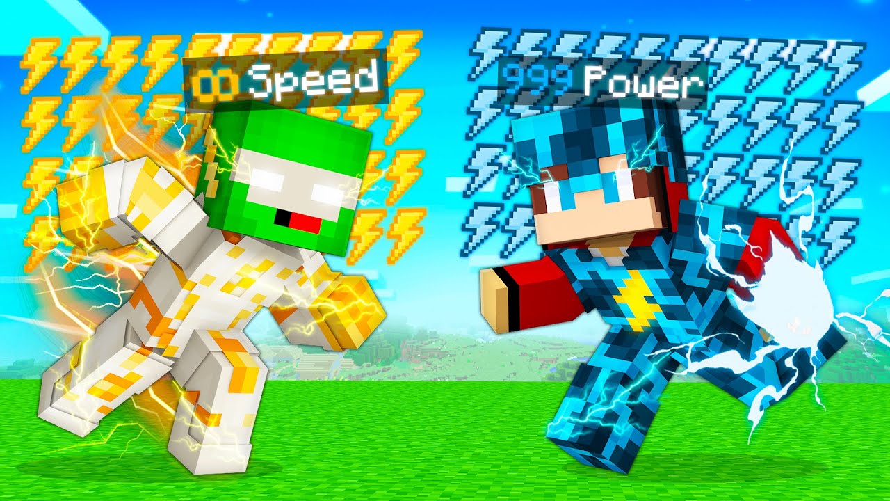 STORM Armor JJ vs GODSPEED Armor Mikey in Minecraft - Maizen JJ and ...