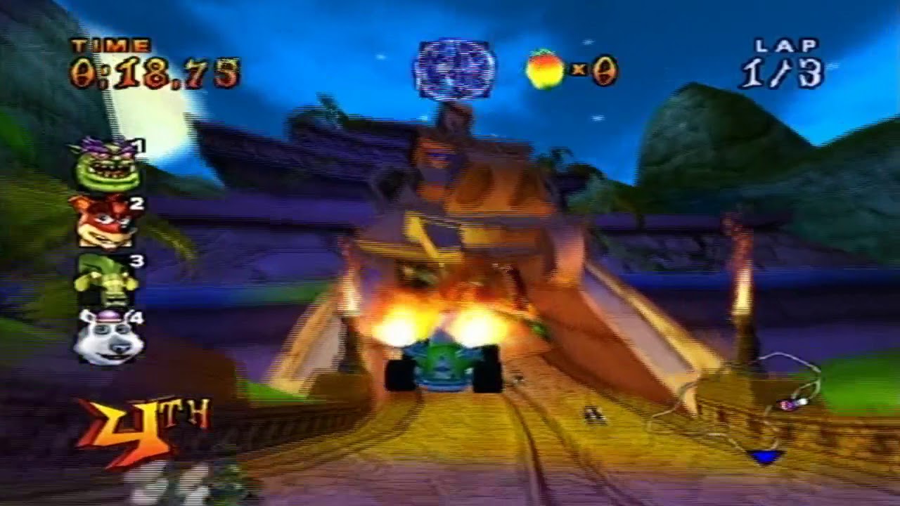 Crash Nitro Kart PS2 Gameplay Aku Cup Polar - YouTube