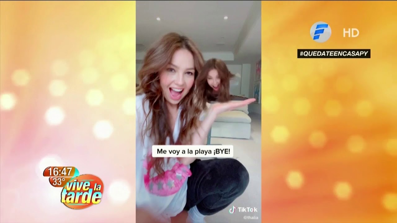 Thalia, la nueva reina del tik tok - YouTube