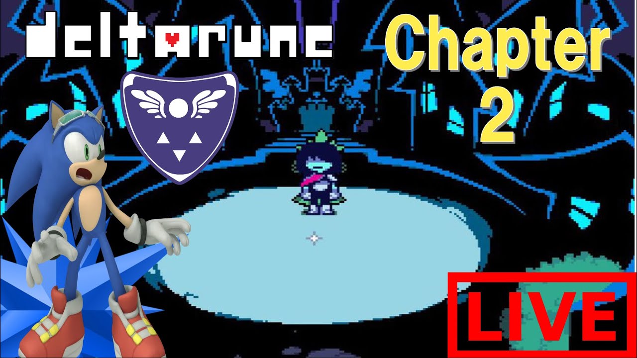 Deltarune Chapter 2 LIVESTREAM + Countdown (With Viewers) | IT'S ABOUT TIME TOBY - YouTube