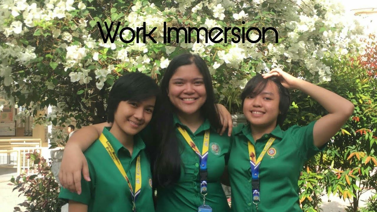 Work Immersion Compilation-Grade 12 ABM - YouTube