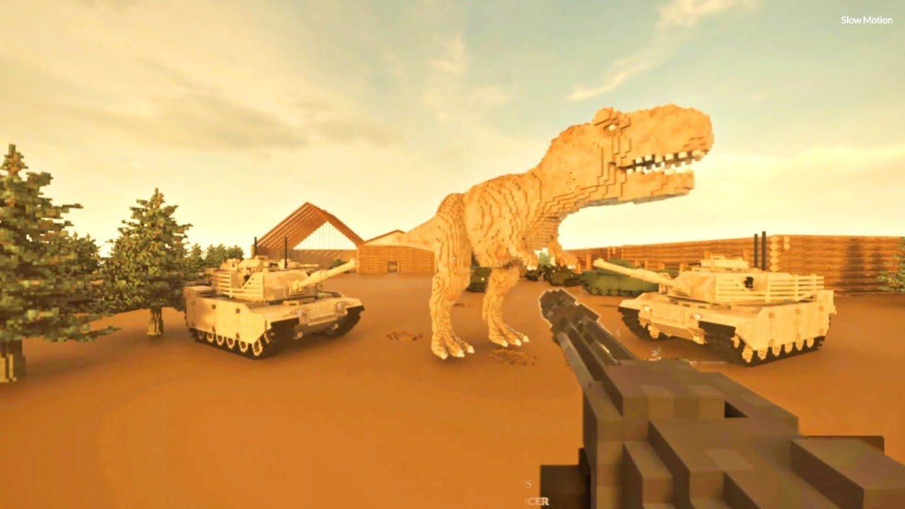 T-REX Immortal destroying our Military Base Camp I Teardown - YouTube