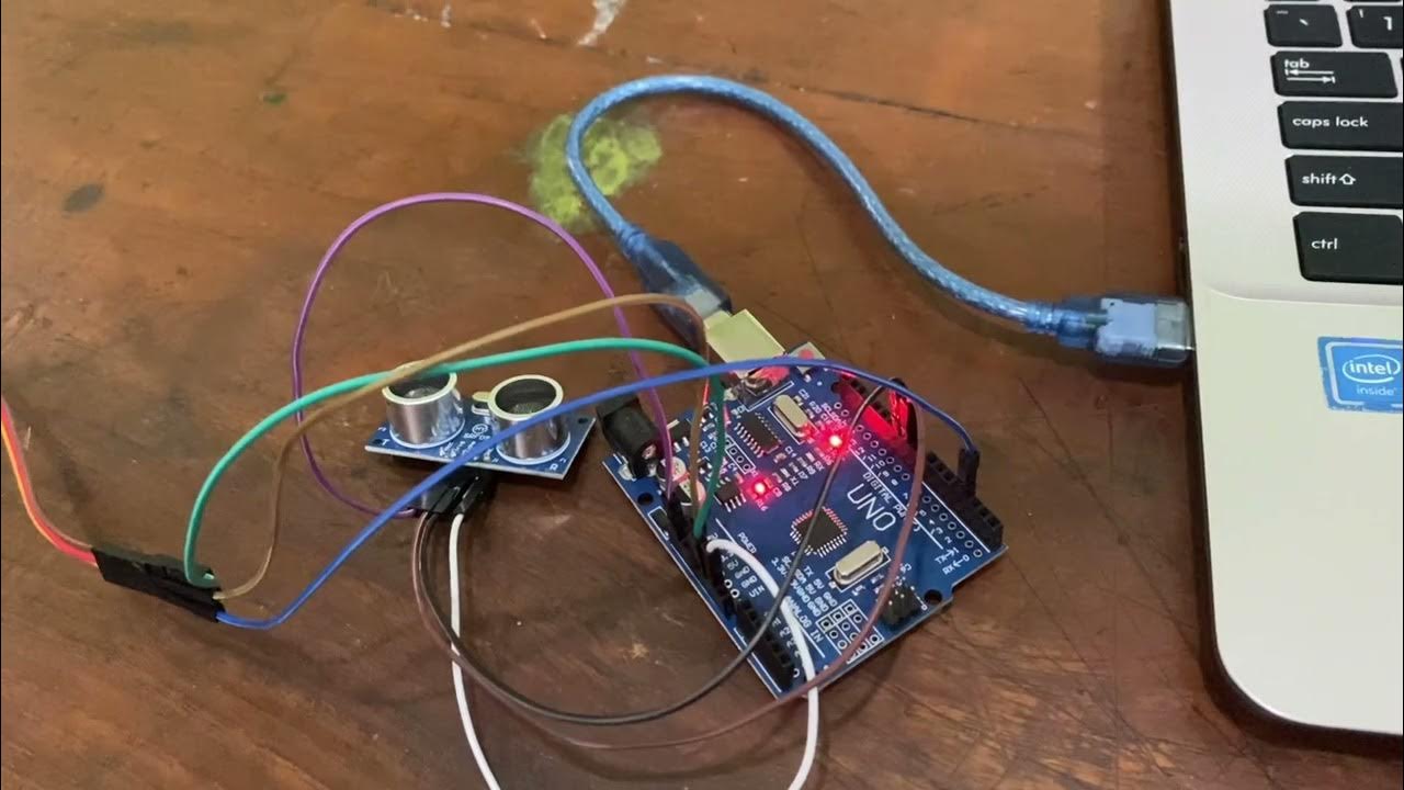 Proyek Akhir Tempat Sampah Otomatis dengan Arduino Uno - YouTube