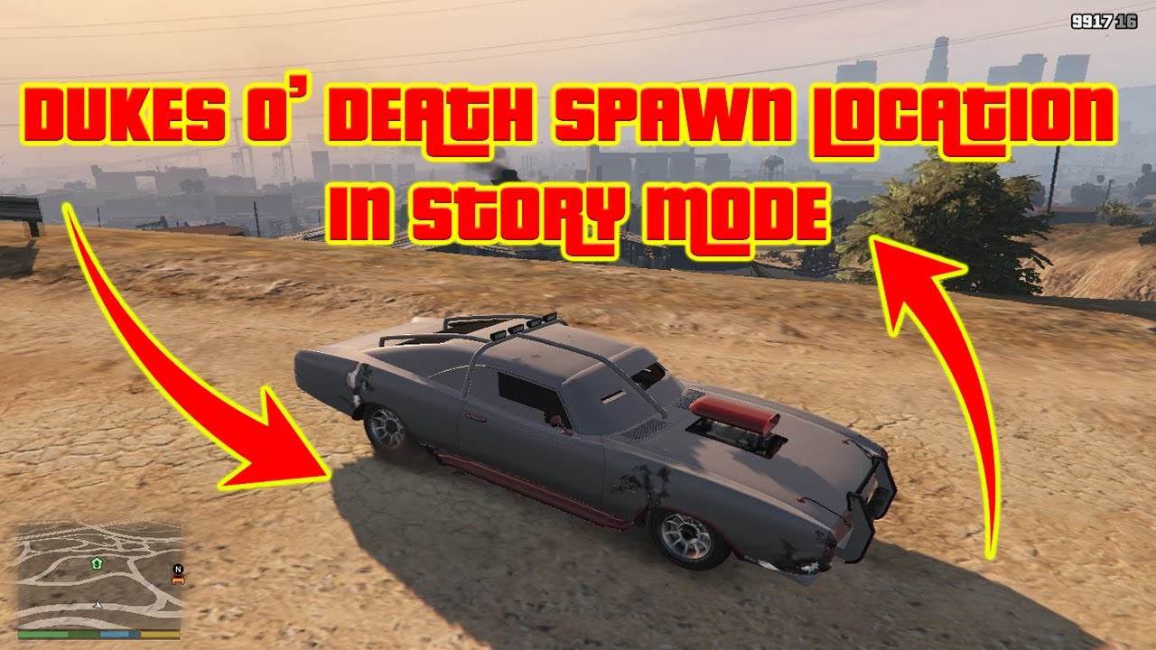 GTA 5 - Duke O'Death Spawn Location in Story Mode |XBOX, PC, PS4, PS5 ...