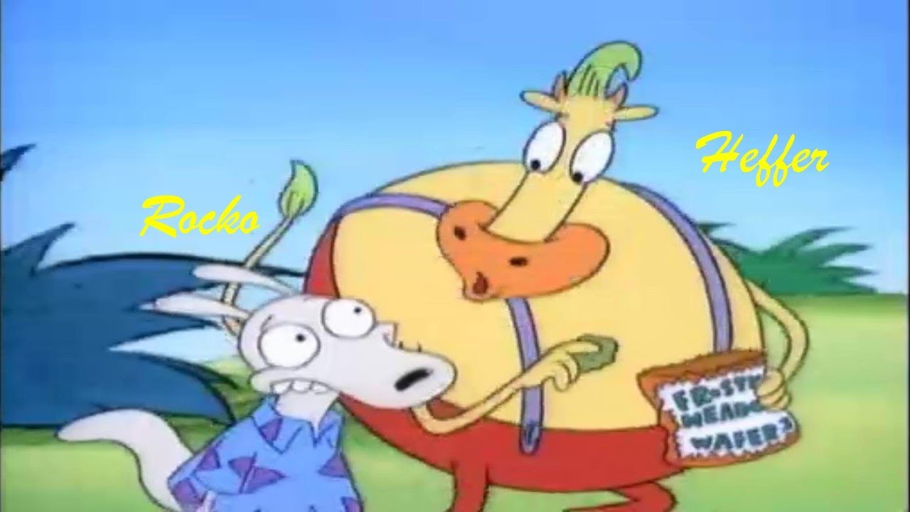 Great Cartoon Duos - Rocko and Heffer - YouTube