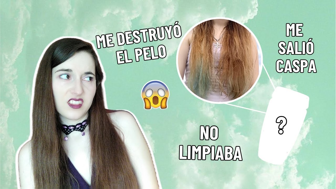 Probé el peor shampoo de mi vida 😱 | Reseña FAIL de un shampoo de ...