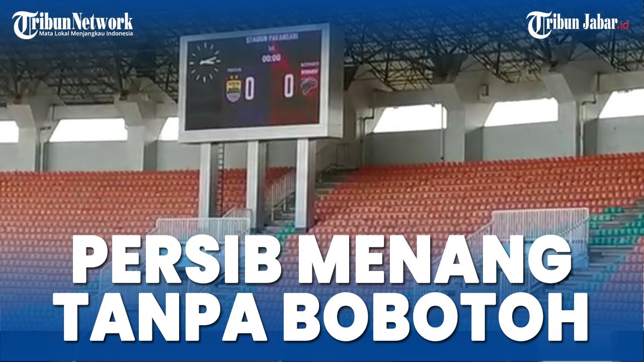 MOMEN PENTING Persib Bandung Tanpa Kehadiran Bobotoh, Duduki Puncak ...