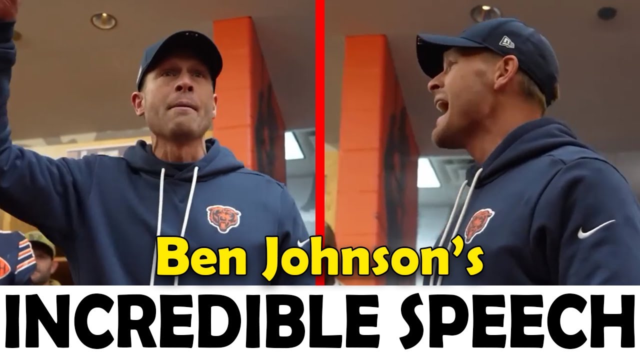 Chicago Bears Locker Room Celebration After Huge Win vs Giants | Ben ...