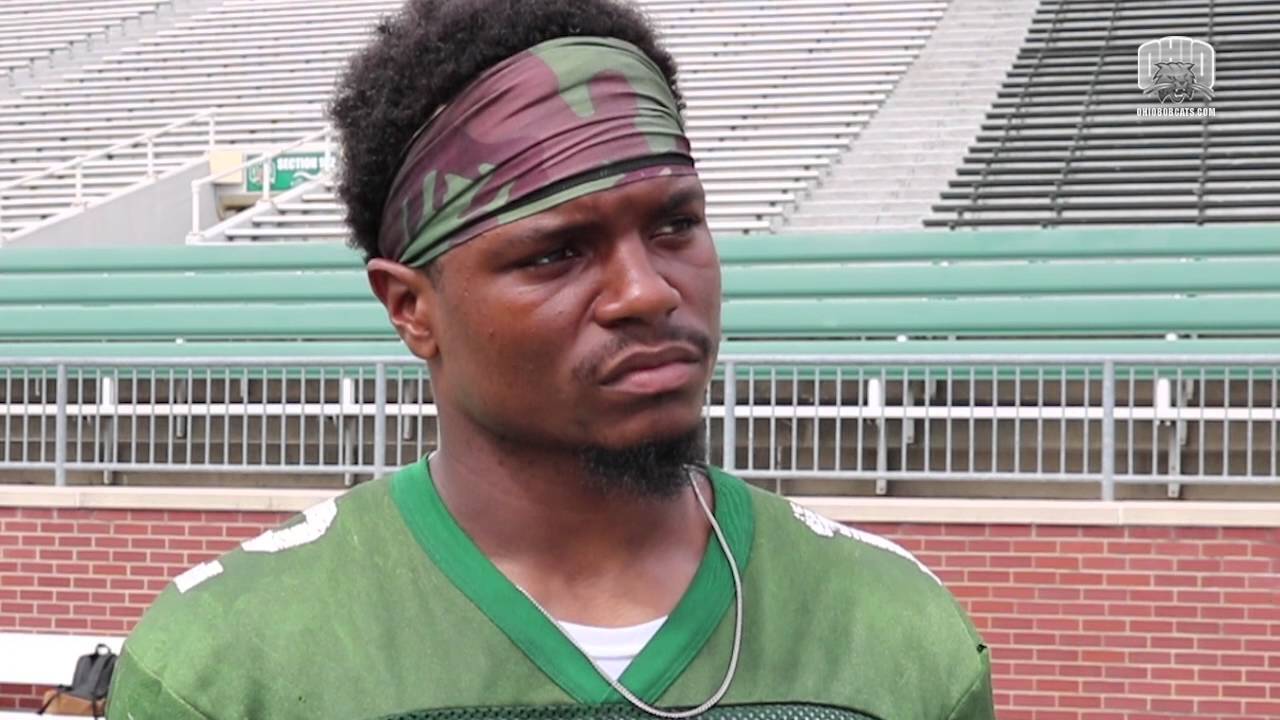 Ohio Football 2016: Jordan Reid After Practice 8/19 - YouTube