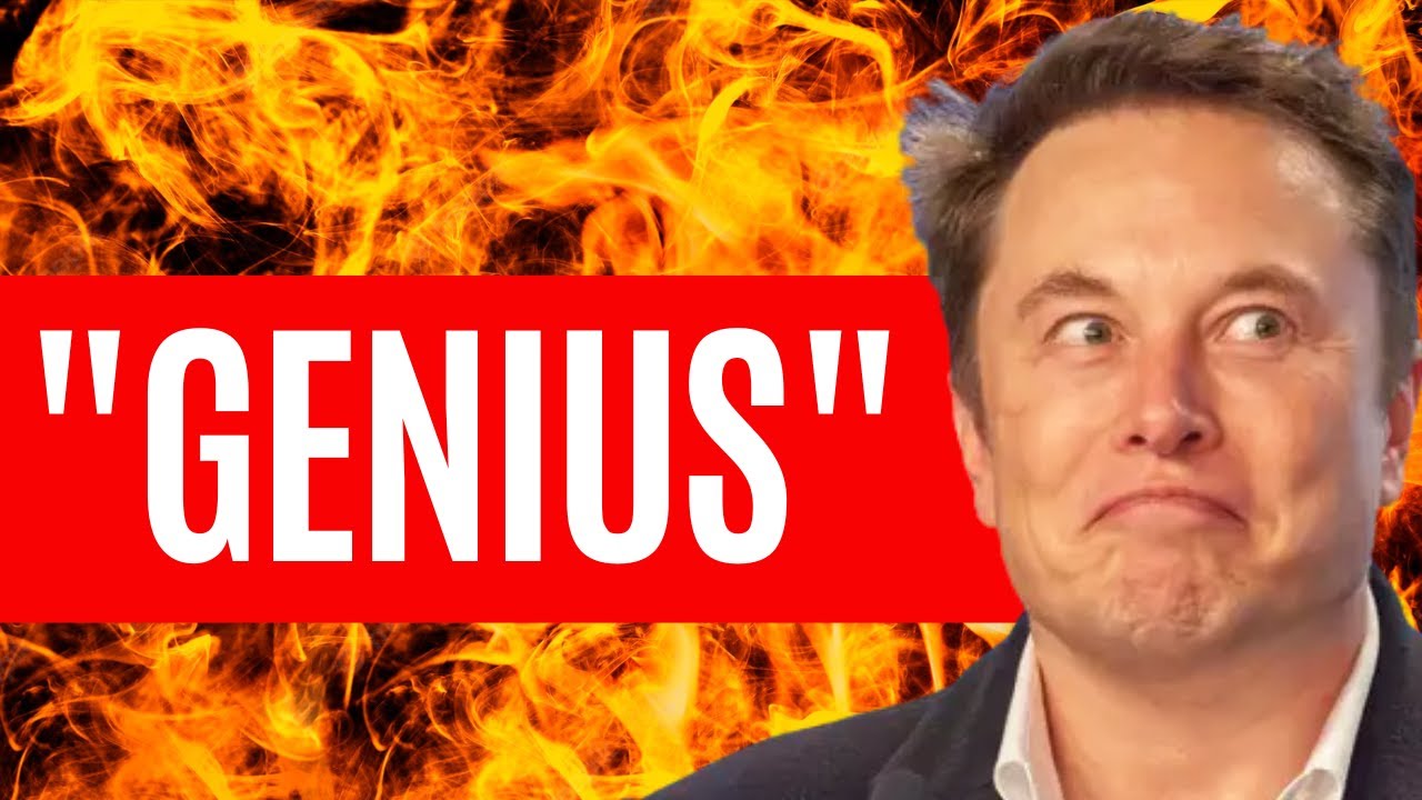 Elon Musk: “...I must be a real genius here, my timing is amazing ...