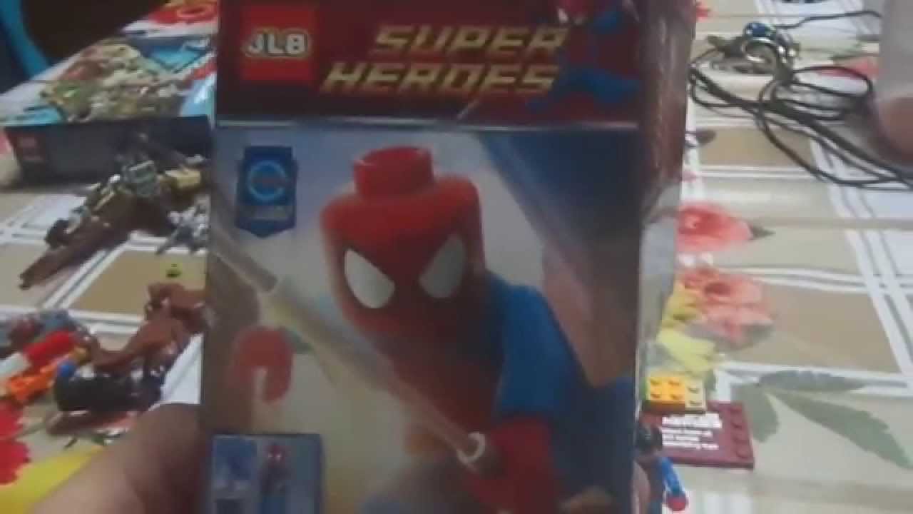 Knock Off LEGO Superheroes Review - YouTube