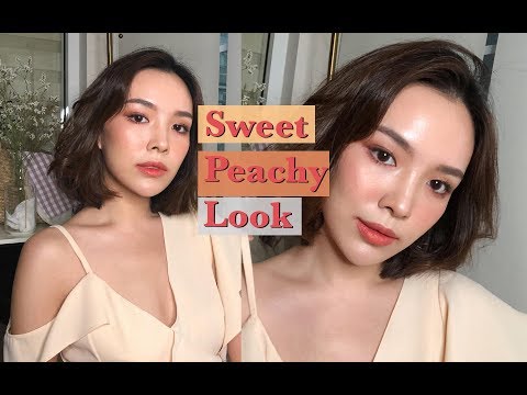 Sweet Peachy Look \