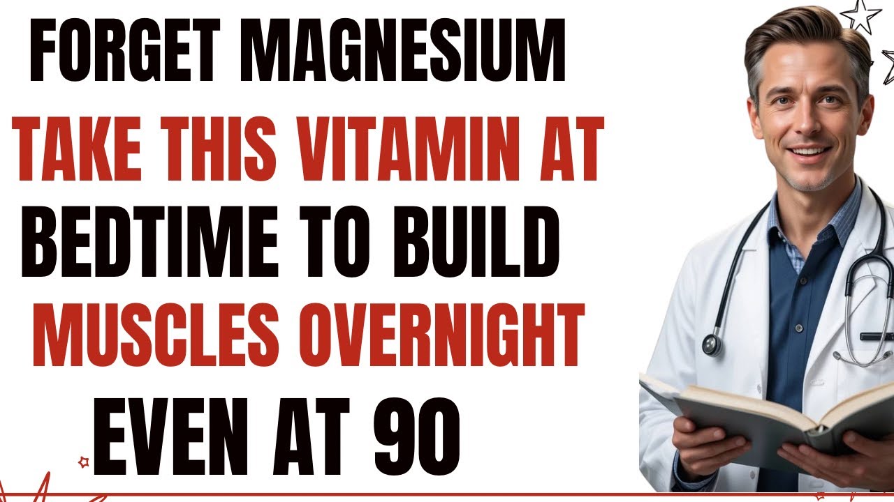 Wake up stronger! 2 VITAMIN That Build Muscles While You sleep ...