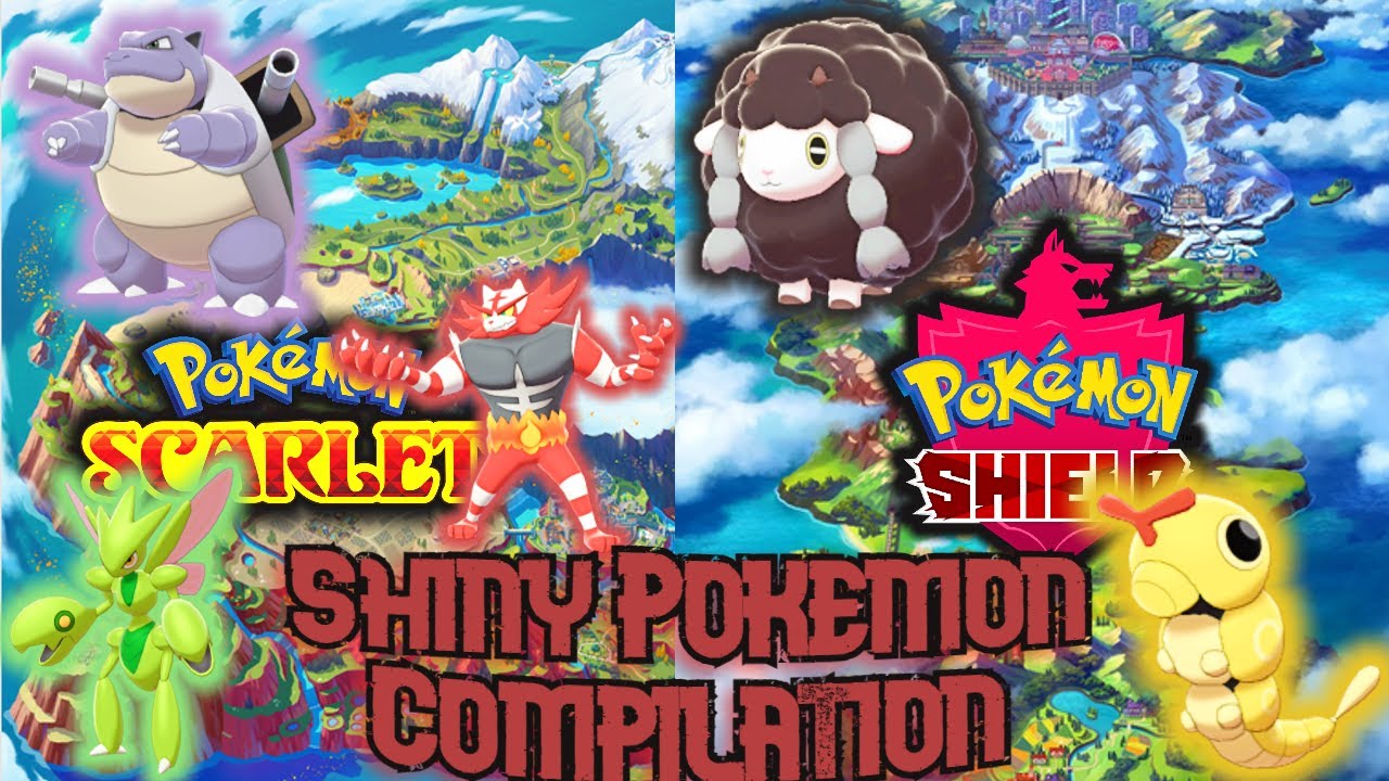 Pokemon Scarlet and Violet and Pokemon Sword and Shield Shiny reaction Compilation - YouTube