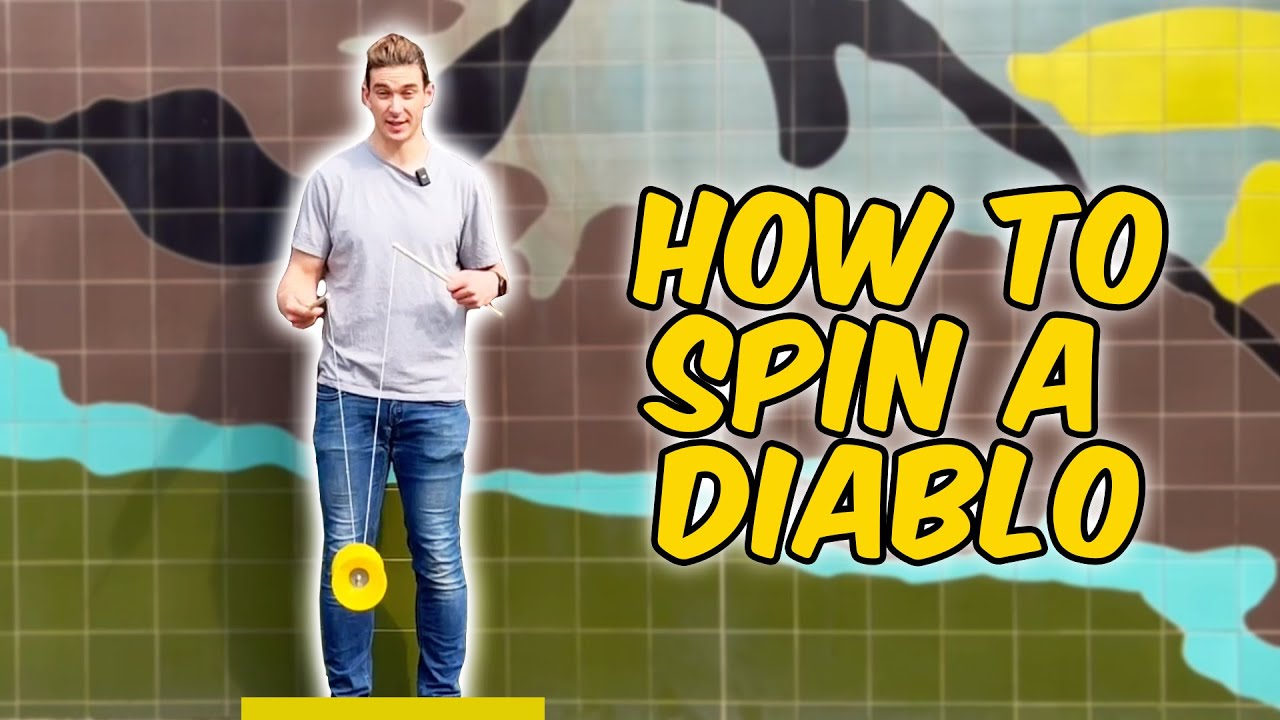 How to Spin a DIABOLO | Basic Beginner Tutorial - YouTube
