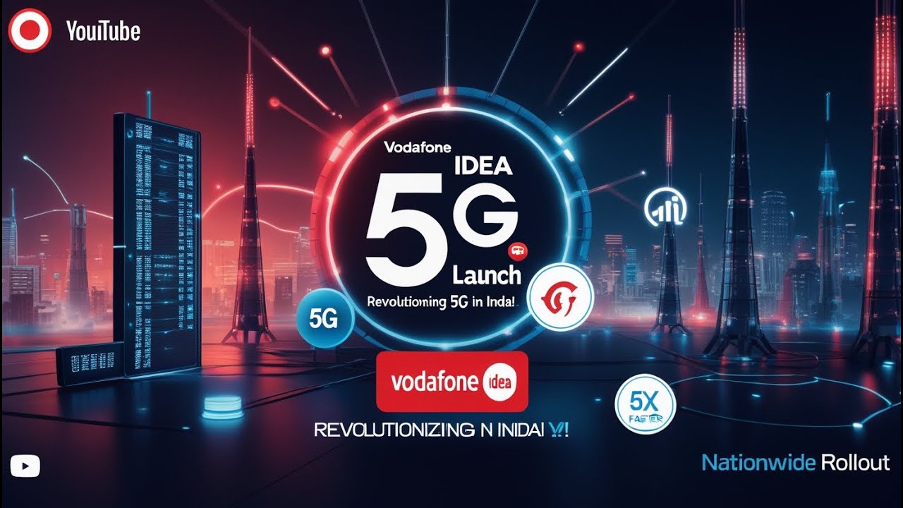 “5G by Vodafone Idea: A Bold Step into the Future of Telecom!” - YouTube