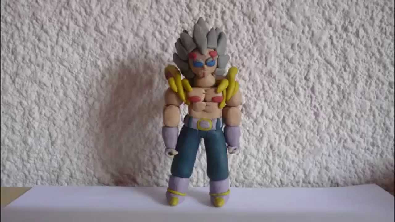 DBZ mi nueva figura de plastilina(Baby vegeta) - YouTube