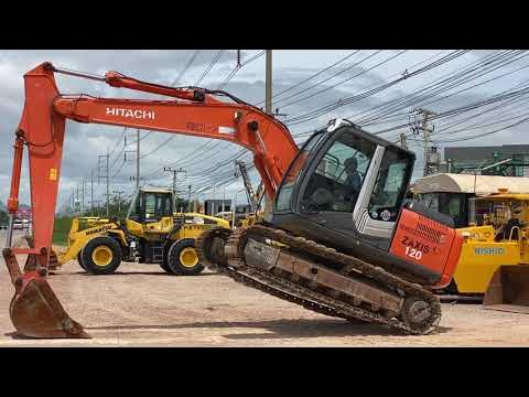 HITACHI ZX120-3 www.thaispmotor.com 092-2525952 / 081-2990958 - YouTube