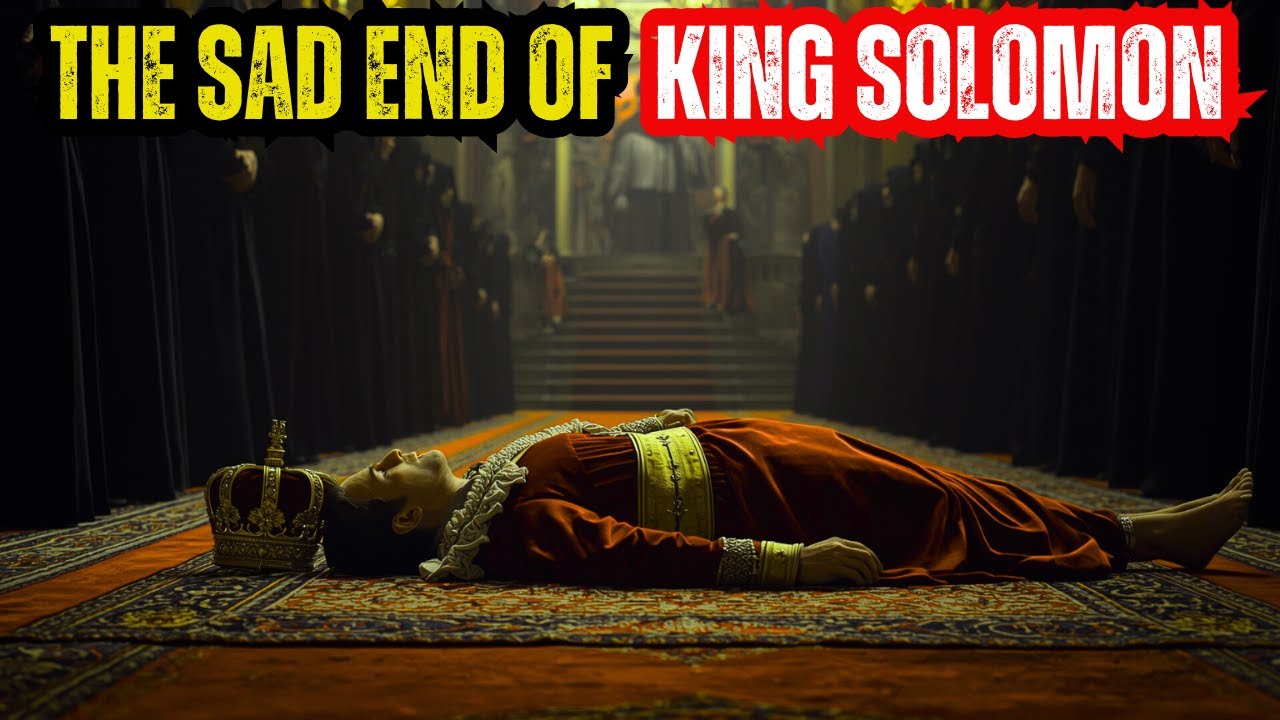 The Tragic End of King Solomon - The Powerful King in the Bible That ...