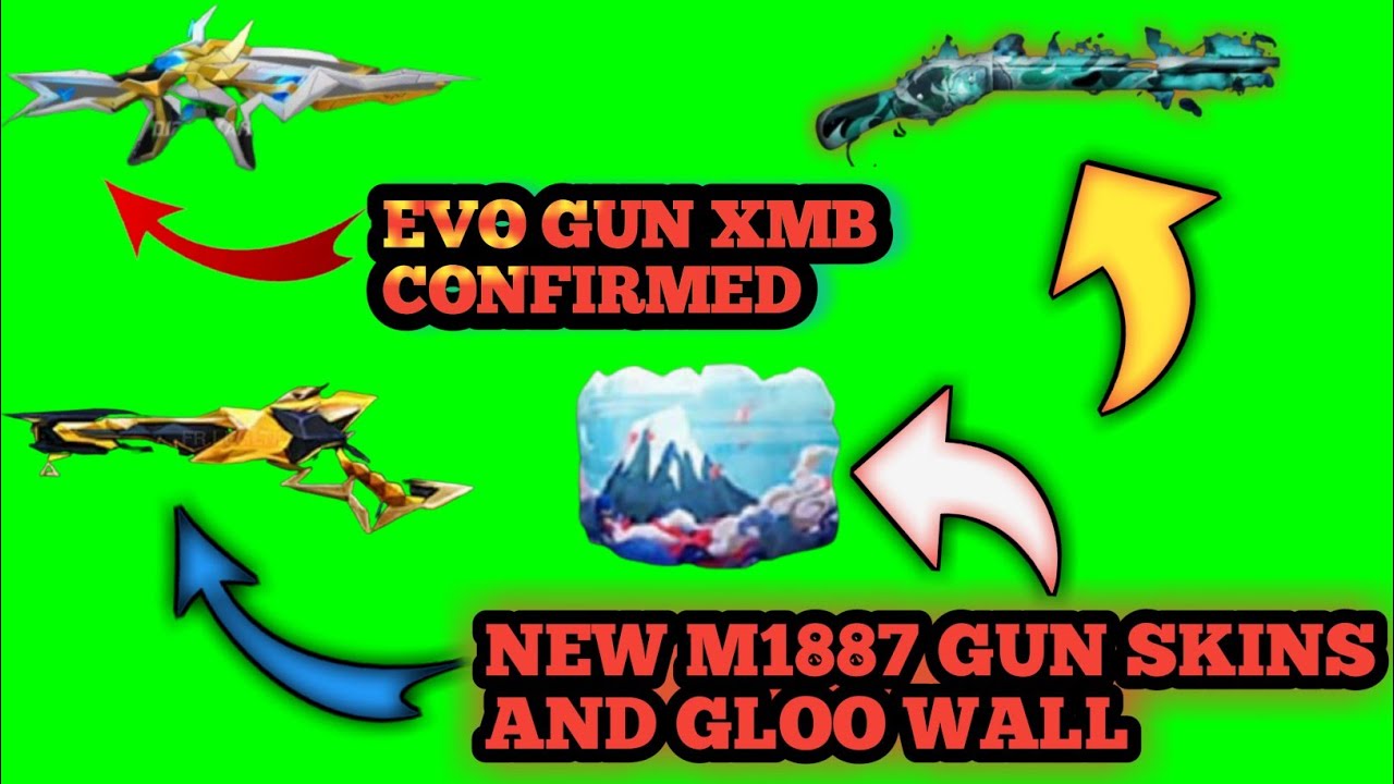 evo gun XMB confirmed ! m1887 gun skins upcoming new events - YouTube