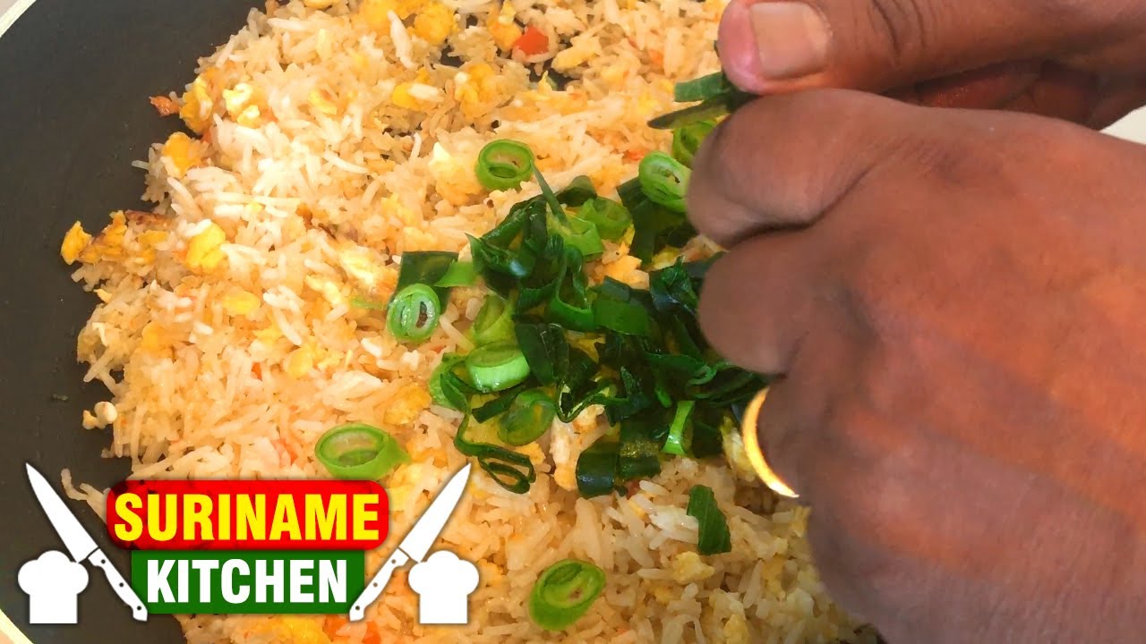 Gebakken Rijst (Geen Nasi) Baka Bhaat Gerecht | Fried Rice Recipe ...