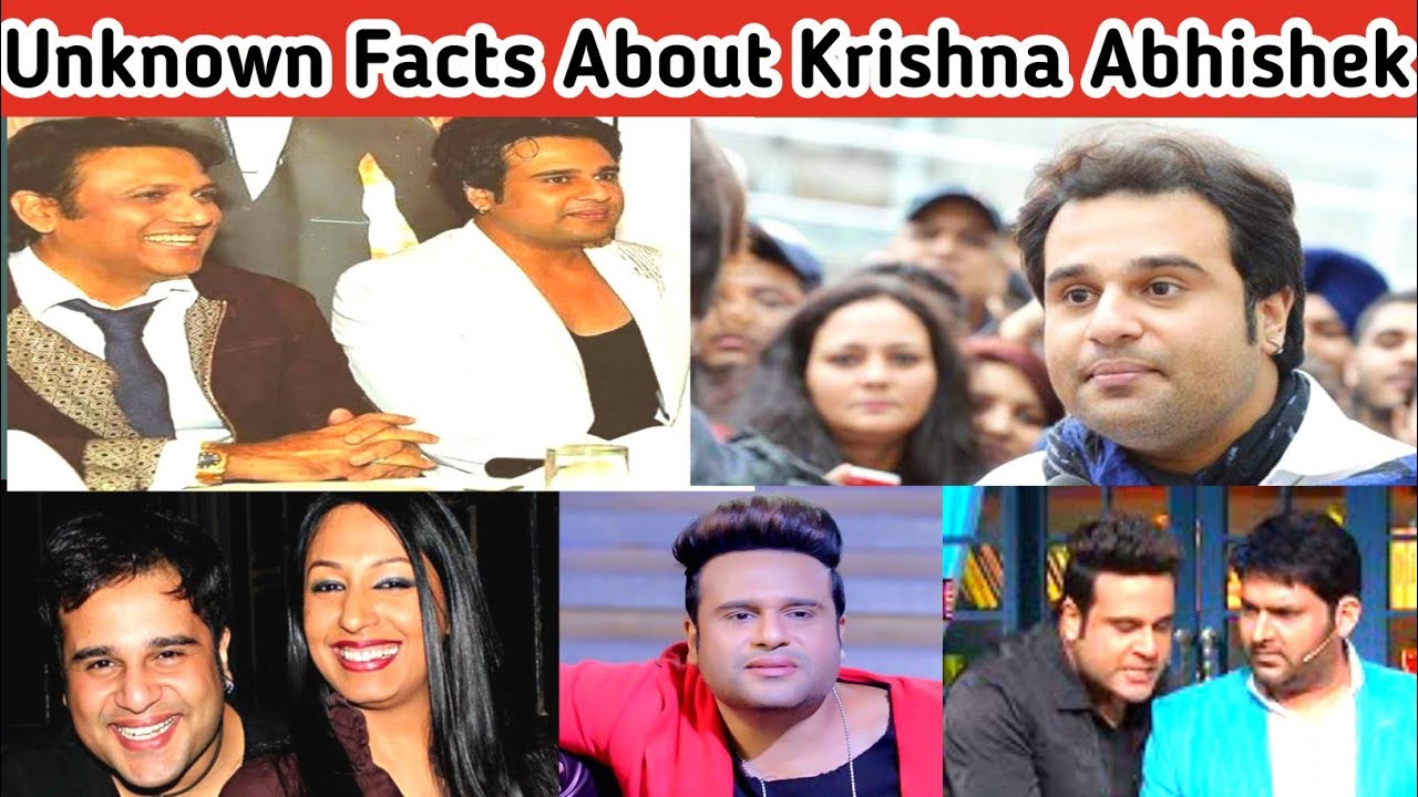 Top 5 Unknown Facts About Krishna Abhishek | Comedy Night With Kapil ...