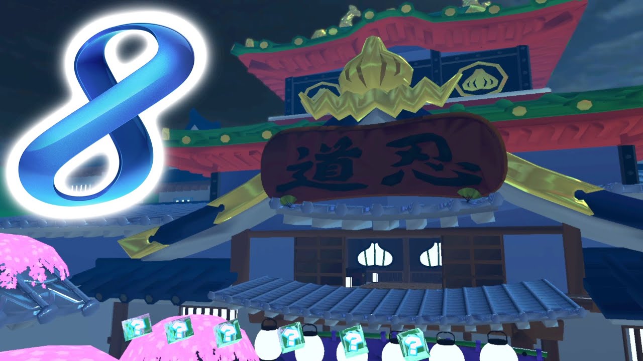 Ninja Hideaway in Mario Kart 8! - YouTube