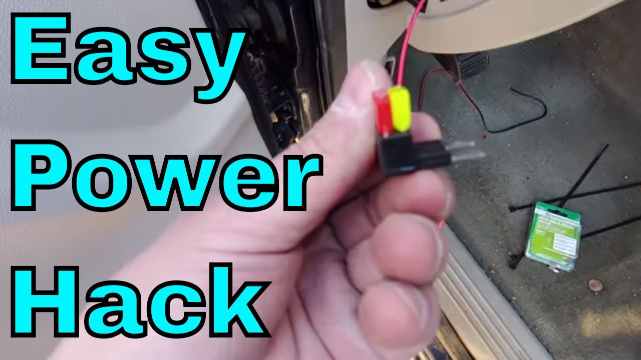 How To Pull Auxillary Power From Your Fuse Panel The Right Way! - YouTube