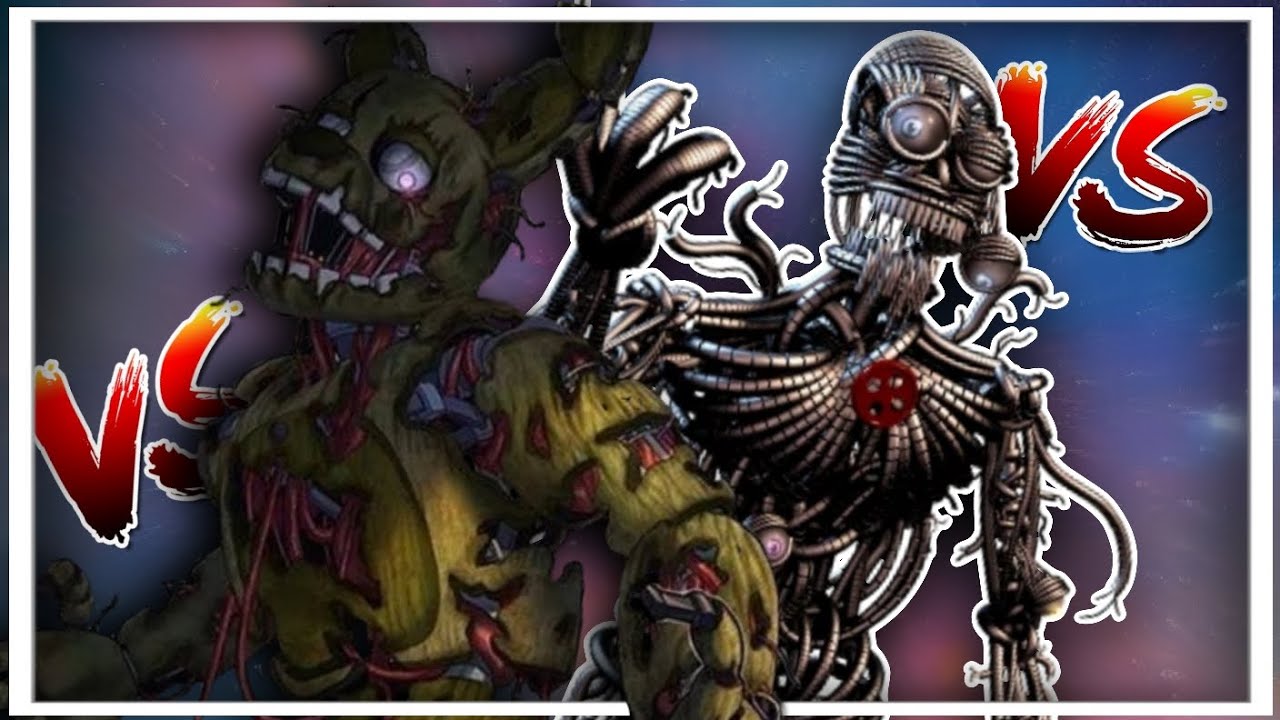 SPRINGTRAP VS ENNARD¿Quien ganaría? /REON FNAF/FHT - YouTube