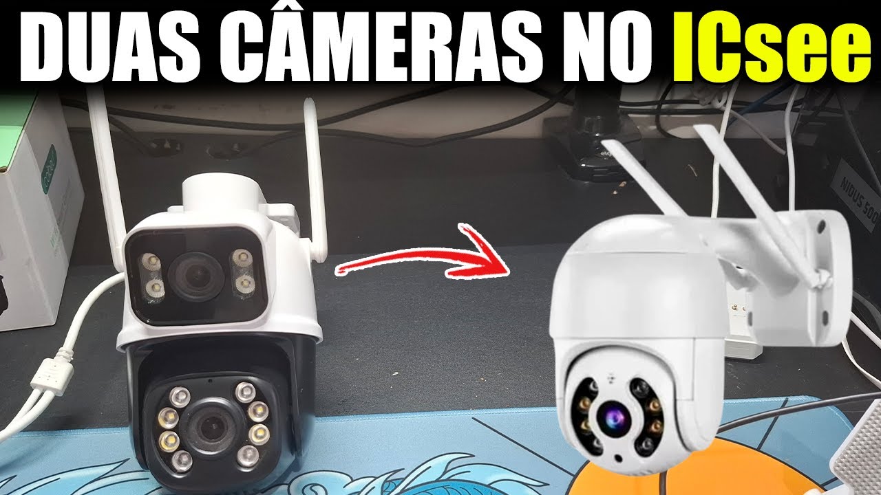 COMO INSTALAR DUAS CÂMERAS DE SEGURANÇA NO APLICATIVO ICSEE! - YouTube