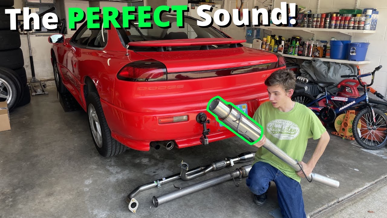 Full Performance Exhaust for my Dodge Stealth R/T - 3SX SS Downpipe ...