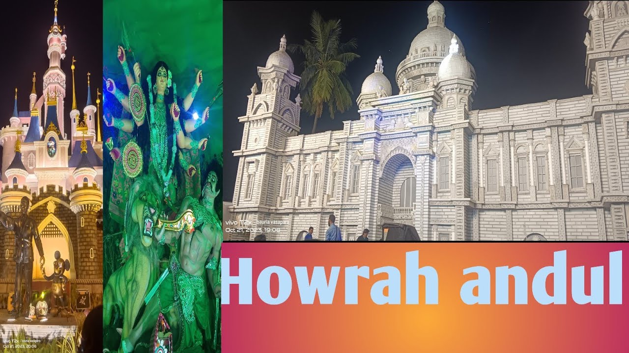Howrah andul 2023 top 6 Durga Puja pandal - YouTube