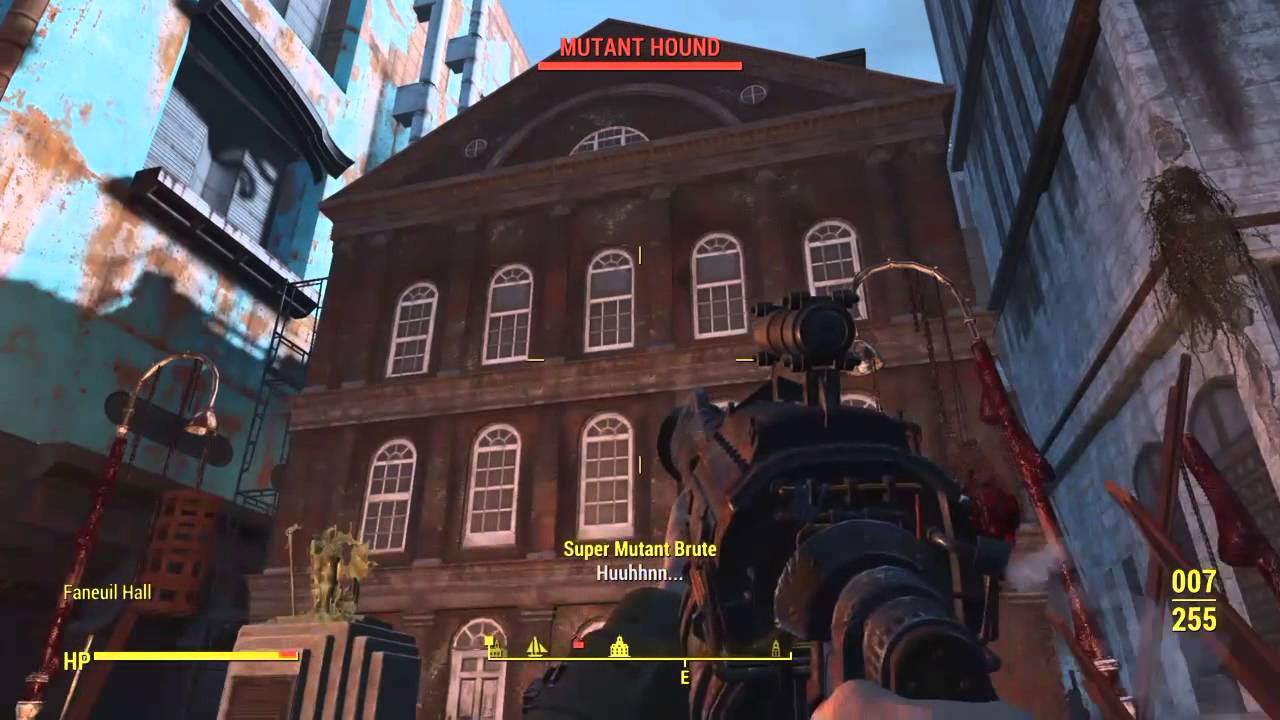 Fallout 4 railway rifle showcase - YouTube
